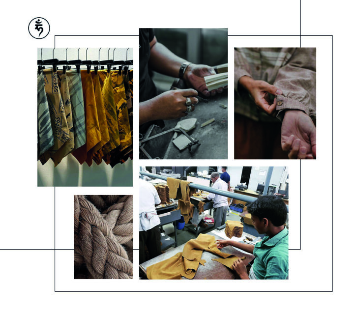 How does India's textile industry play a major role in garment production?